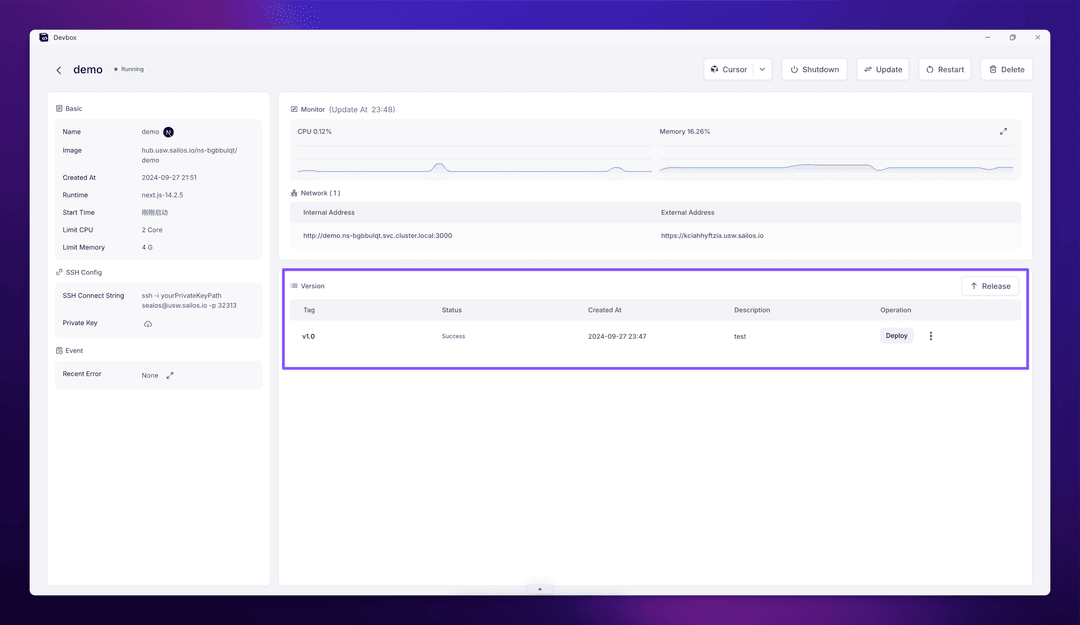 Quick-start | Sealos Docs