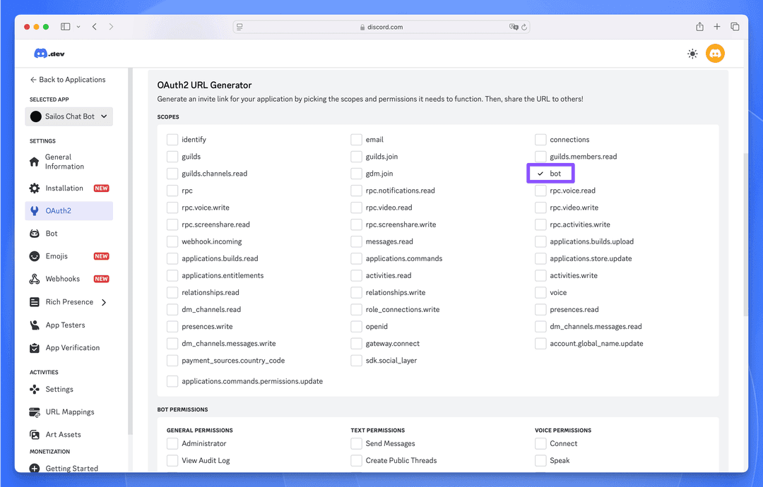 Examples > Build-your-own-discord-bot | Sealos Docs